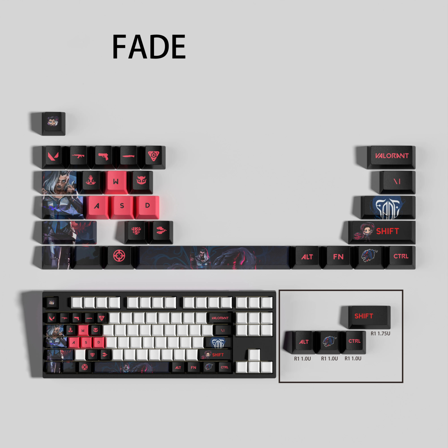 Fade Keycaps – Gripy Store